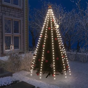 vidaXL Světelná síť na vánoční stromek 250 ch LED diod 250 cm [328885] Barva: Modrá