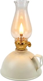 Brilagi - Petrolejová lampa MERLIN bílá