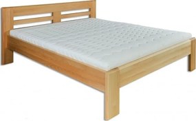 Casarredo - Komfort nábytek Masivní postel KL-111, 140x200, dřevo buk, výběr moření | barva: moření gray