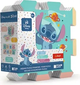 TREFL Pěnové puzzle Lilo  Stitch / 8 ks / 32x32 cm / 0m+