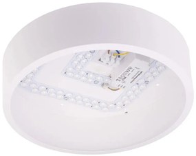 T-LED Bílé LED stropní svítidlo kulaté 300mm 24W CCT