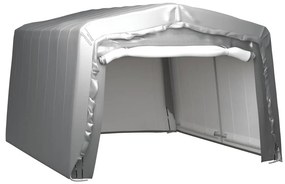Úložný stan 370 x 370 cm ocelově šedý 3079591