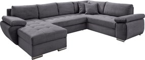 XXXLutz SEDACÍ SOUPRAVA, textil, šedá P & B - Sedací soupravy - 002310003028