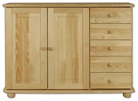 Casarredo DK-144  komoda s 5 zásuvkami, moření dub