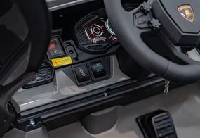 Elektrické autíčko Lamborghini Revuelto XL šedé