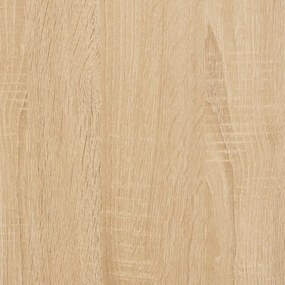 vidaXL Lavice s botníkem 102 x 32 x 50 cm kompozitní dřevo [835091] Barva: Černá