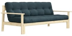 sofa UNWIND by Karup - 92*218 cm natural (přírodní) + futon petrol blue 757