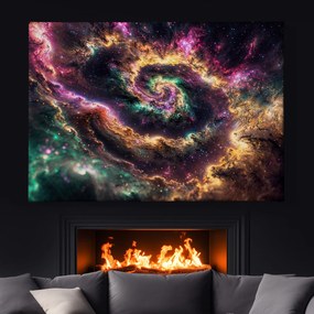 Obraz na plátně - Galaxie Ternezis FeelHappy.cz Velikost obrazu: 40 x 30 cm