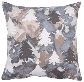 SCANquilt povlak KLASIK SOFT les šedobéžová 40 x 40 cm