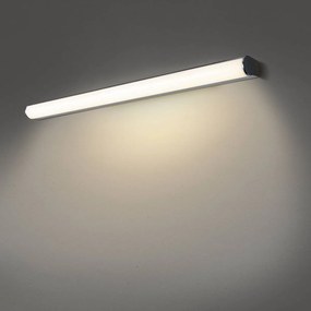 LA 1002192 MARYLIN, LED venkovní nástěnné nástavbové svítidlo, chrom, IP44, 3000K, 21W - BIG WHITE (SLV)