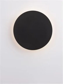 Nástěnné LED svítidlo NOVA LUCE CYRCLE 12W 3000K černé 9248154