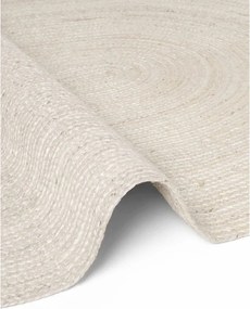 Krémový oboustranný/ručně tkaný jutový koberec 160x230 cm Braided – Hanse Home