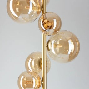 Brilagi - LED Stojací lampa MILLA 7xG9/3W/230V zlatá