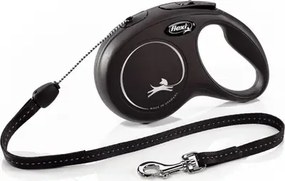 Flexi Classic S lanko 8m černé / Vodítko