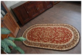 Kusový koberec STANDARD HERMIONA ovál - terakota - 100x180cm