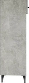 vidaXL Botník 30 x 35 x 105 cm kompozitní dřevo [812811] Barva: Betonová šedá