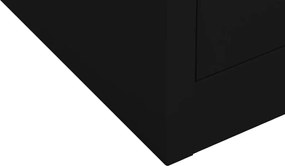 vidaXL Kancelářská skříň 90 x 40 x 102 cm ocel [336407] Barva: světle šedá