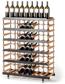 Prezentační stojan a prodejní stojan na víno RAXI pro 45 lahví