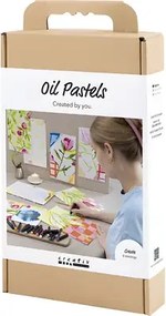CREATIV COMPANY Kreativní sada Olejové pastely / Přenosová technika /