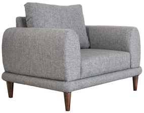 Atelier del Sofa Křeslo Nero - NQ6-171, Šedá