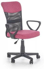 HALMAR Studentská židle Timo růžová
