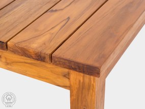 FaKOPA Jídelní stůl z masivního dřeva - teak Maya