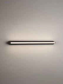 Matně černé hliníkové LED nástěnné svítidlo Endo – Nova Luce