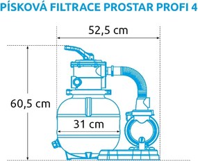 Písková filtrace Marimex ProStar Profi 4 10600022