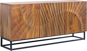 Designová komoda Shayla 140 cm hnědé mango