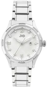 Dámské luxusní náramkové designové hodinky JVD JVD JG1012.1 se zirkony