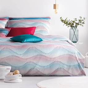 Povlečení Veba SOPHIA Sunset ocean Velikost: 140x220 cm + 70x90 cm