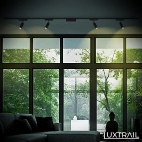 Lištové LED svítidlo BRILONER Luxtrail 48V spot 5W nastavitelné černá 8031015