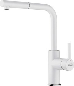 Franke Urban 2.0 - Dřezová baterie FN 5541.094 s výsuvnou koncovkou, bílá-led 115.0755.389