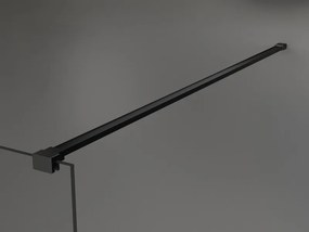 Mexen Kioto sprchová stěna Walk-in 100 x 200 cm, černý rám 8 mm, černá - 800-100-101-70-70