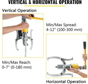 15tunový oddělovač hydraulického stahováku/ložiska/ložiska kol