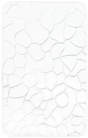 Koupelnová předložka 3D 0133 white 40 x 50 cm