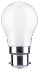 Paulmann LED žárovka-kapka B22d 4,7W 4 000K opál