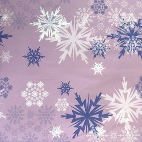 Jerry Fabrics Povlečení Frozen Purple 05 140x200, 70x90 cm