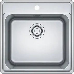Franke Bell - Dřez BCX 610-51 51x51 cm nerez