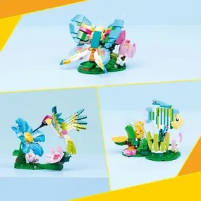 LEGO® Creator 3 v 1 31384 Divoká zvířata: Barevný kolibřík / Počet díl