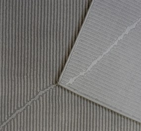 BE Koberec Zurich 1903 GREY - šedý obdélníkový Rozměr: 60x100 cm