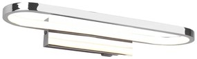 LED nástěnné svítidlo v leskle stříbrné barvě (délka 40 cm) Gianni – Trio