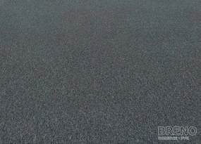 Breno Metrážový koberec ZORBA 98 tmavě šedý, šíře 400 cm, Šedá