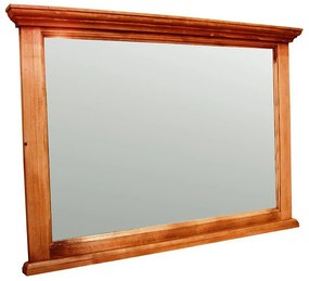 Zrcadlo - malé masiv 00932 surové dřevo bez nátěru (0000) - unis-n