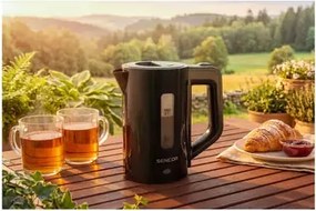 SENCOR SWK 155BK černá / Rychlovarná cestovní konvice / 1100W / 0.5L