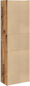 Skříň old wood 60 x 32 x 190 cm kompozitní dřevo 3318714
