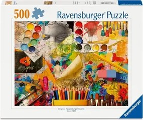 Ravensburger 120018452 Umělecký ateliér 500 dílků / věk od: 12 let / v