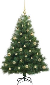Umělý vánoční stromeček s stojanem Zelená 150 cm PE a PVC 3397774