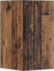 Sada koupelnového nábytku 3 ks Staré dřevo 33 x 34,5 x 160 cm 3406051