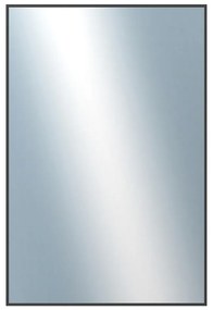 DANTIK - Zarámované zrcadlo - rozměr s rámem cca 40x60 cm z lišty Hliník černá | P273-250 (7273250)